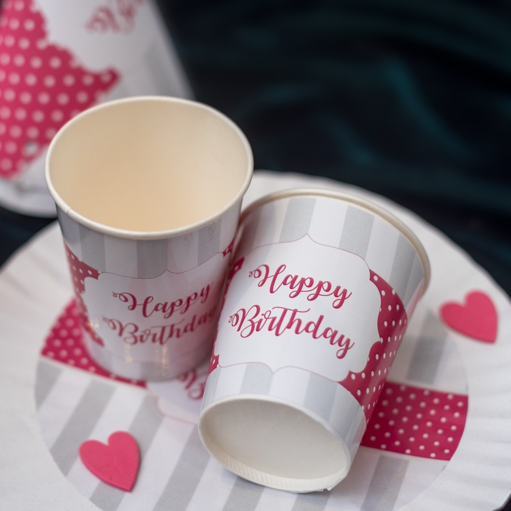 Anim8.lk | Paper Cups | Custom Printed Themed Party Planning