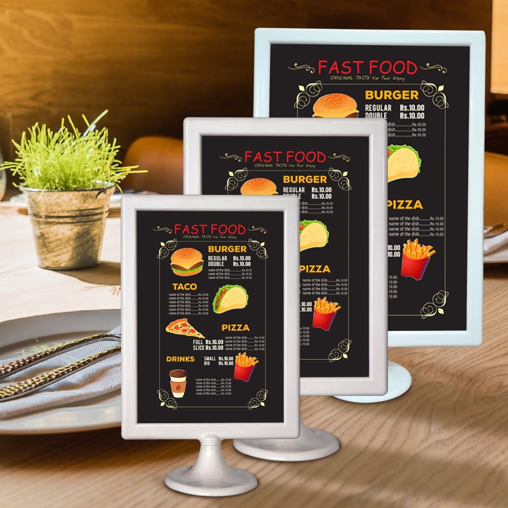 Anim8.lk | Table Talker Frames | Restaurant & Hotelier Essentials