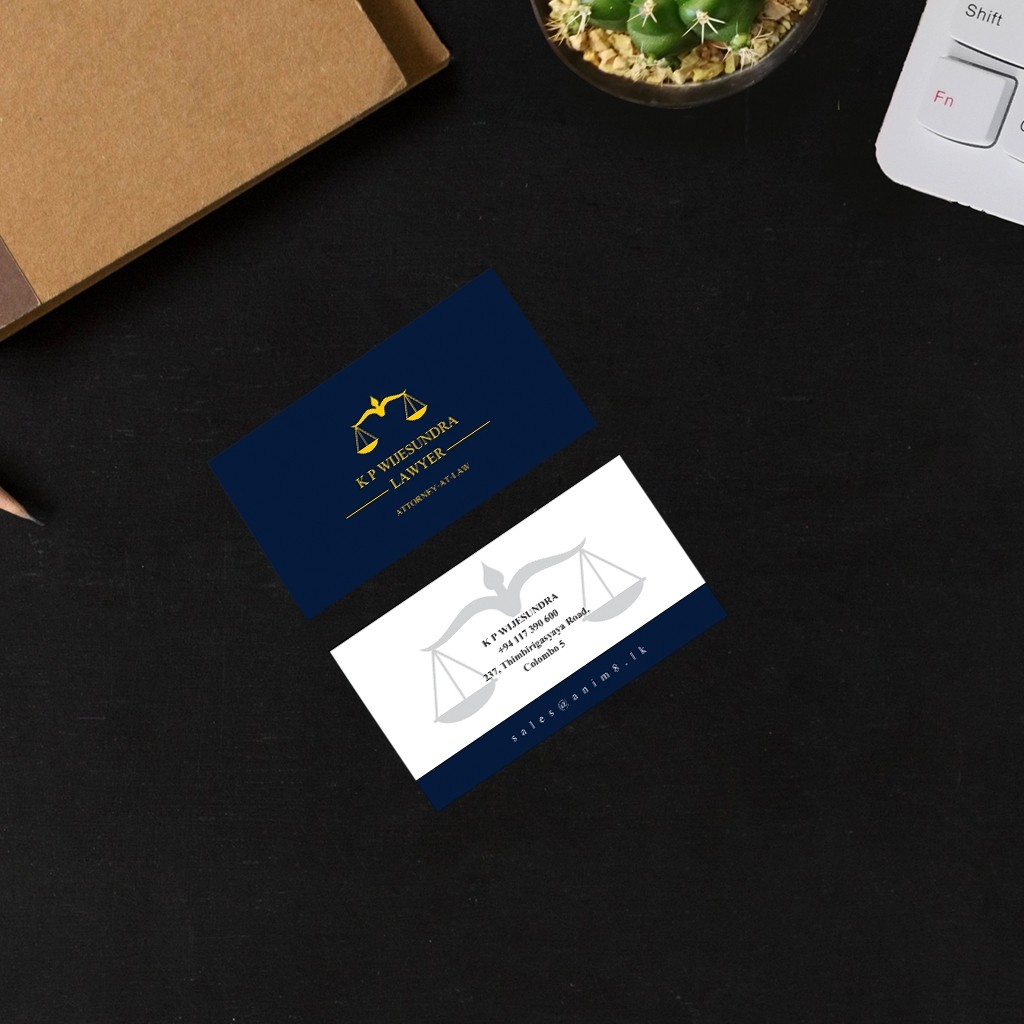 Anim8.lk | Attorney-At-Law Visiting Card | Business Card Solutions