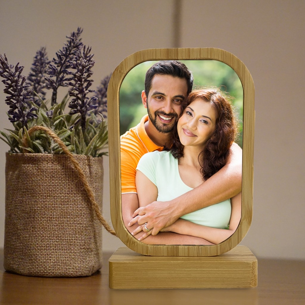 Anim8.lk | Small Magnetic Stand Wooden Frame | Photo Framing Options