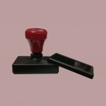 Anim8.lk | Rectangular Seal | Customisable Office Stationery