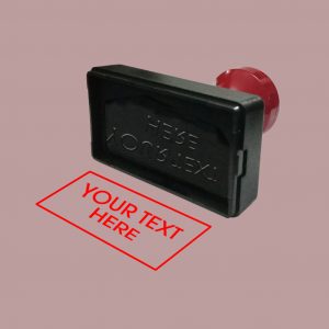 Anim8.lk | Rectangular Seal | Customisable Office Stationery