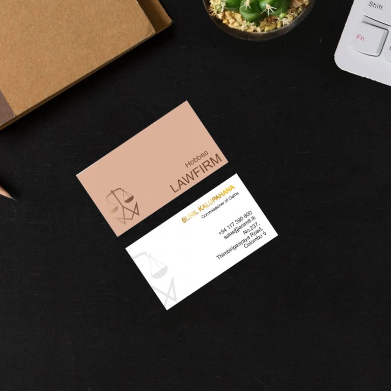 Personalized Visiting Cards Printing in Sri Lanka | Anim8.lk