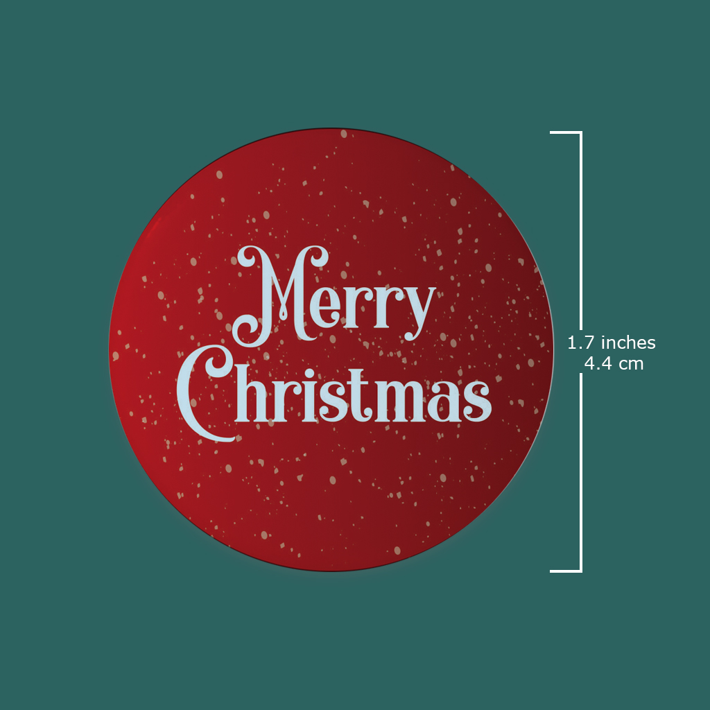 Anim8.lk | Customisable Christmas Button Badges | Christmas with Anim8