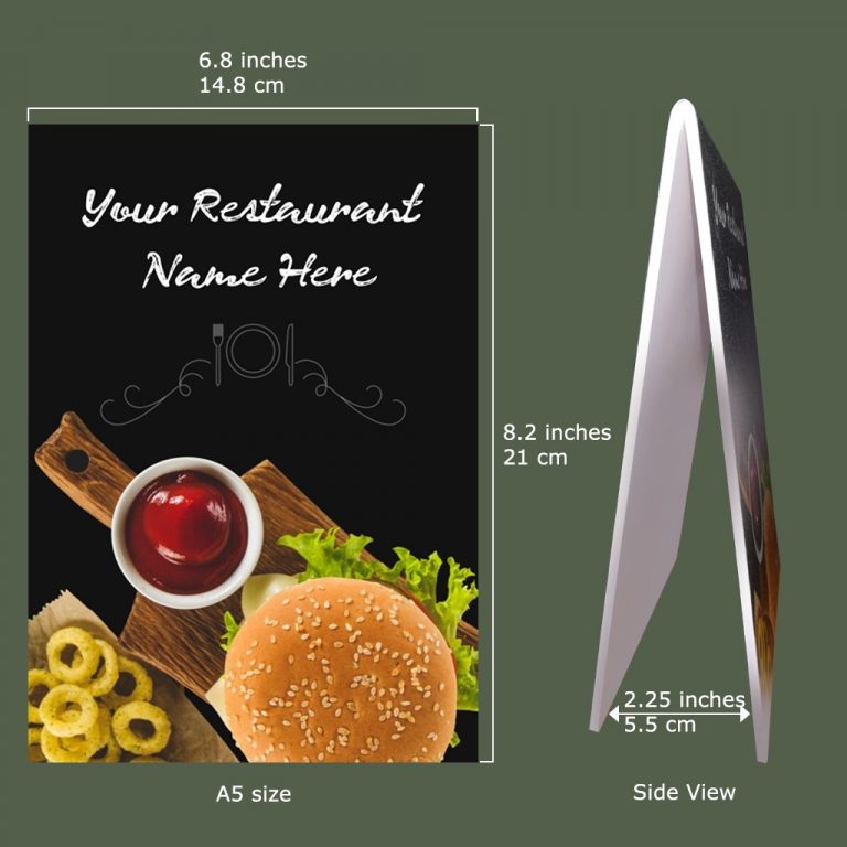 Anim8.lk | A5 Tent Cards | Restaurant & Hotelier Essentials