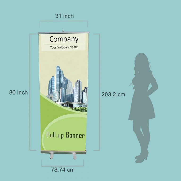 Anim8.lk | Pull Up Banner | Custom Printable Flex Banner with Stand