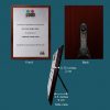 Anim8.lk | Metal Plated Appreciation Plaque | Custom Awards and Plaques