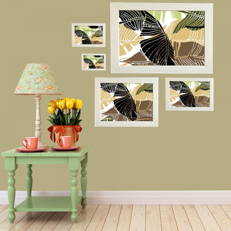 Anim8.lk | White Frame with Glass Cover | Anim8 Frames