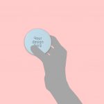 Anim8.lk | Round Pin-On Badge | Various Sizes of Custom Pin-On Badges