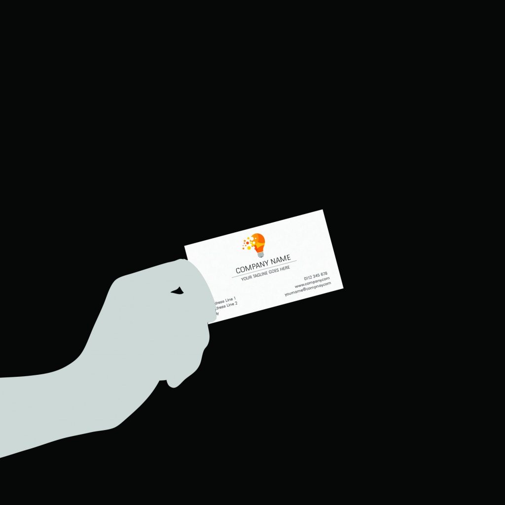 Anim8.lk | Single-Sided Visiting Cards | Custom Boards & Finishings