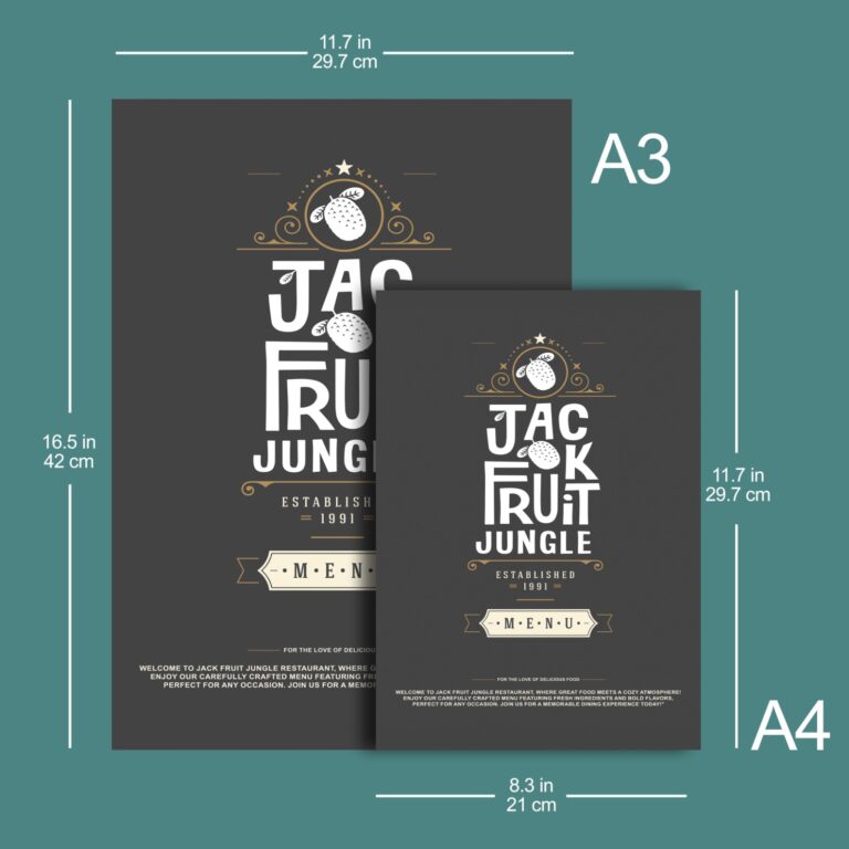 Custom Foam Board Menus - Durable & Stylish Displays for Restaurants ...