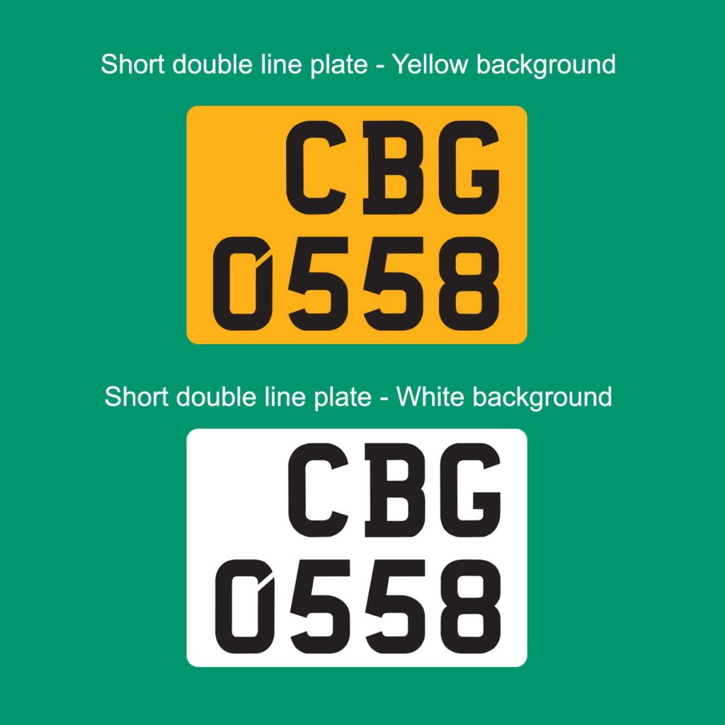 Custom Reservation Vehicle Plates – Long or Double Line Options | Anim8.lk